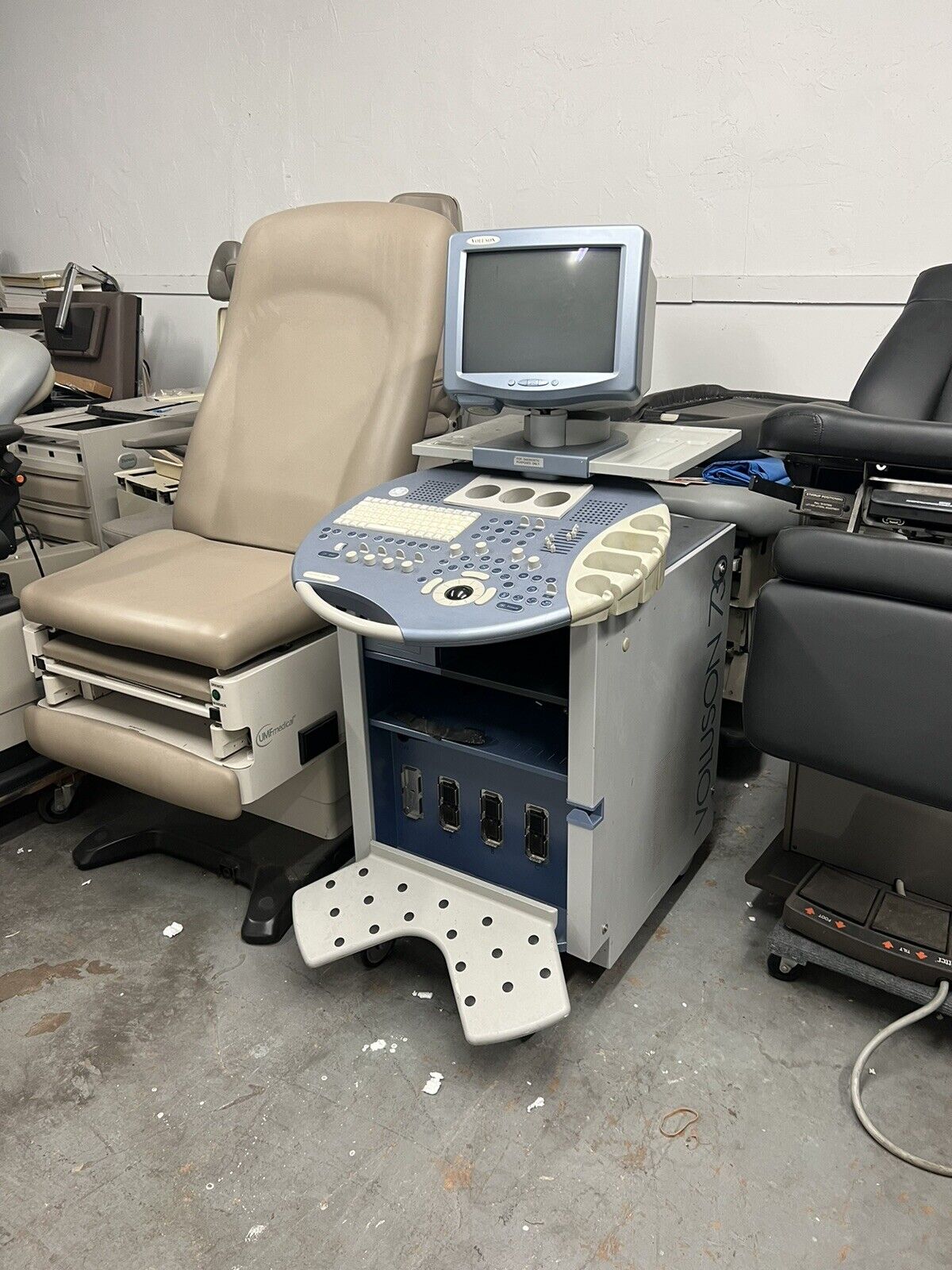 GE Voluson 730 Pro Ultrasound Machine- Vaginal And Abdominal Probe ...