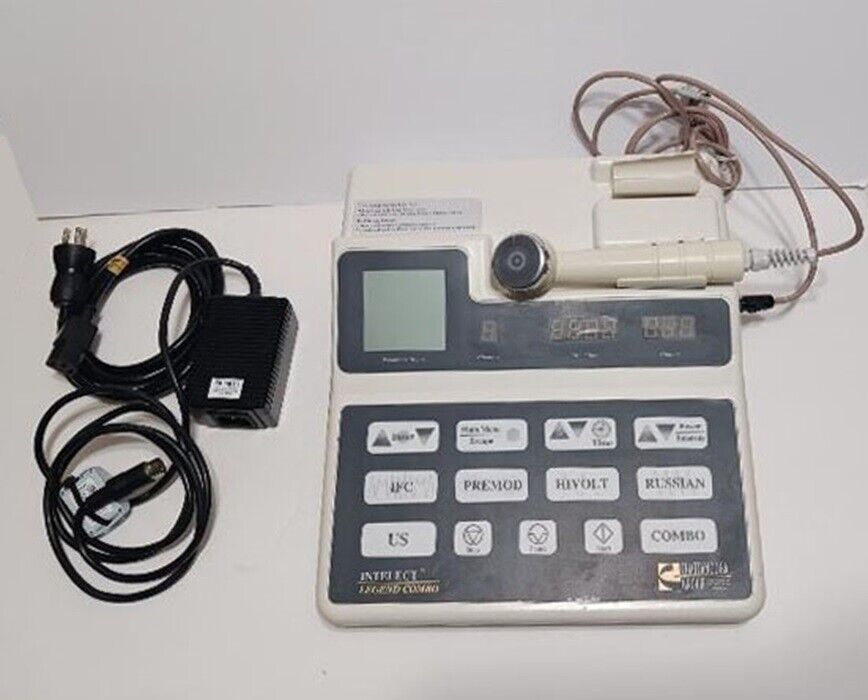 CHATTANOOGA GROUP INTELECT LEGEND COMBO PT ULTRASOUND MACHINE ...