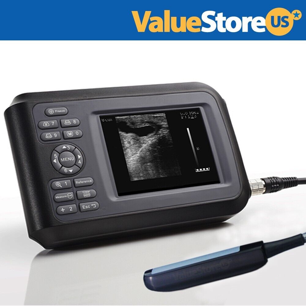 Ultrasound Machine Veterinary Pregnancy V16 + 7.5 MHz Rectal Probe ...