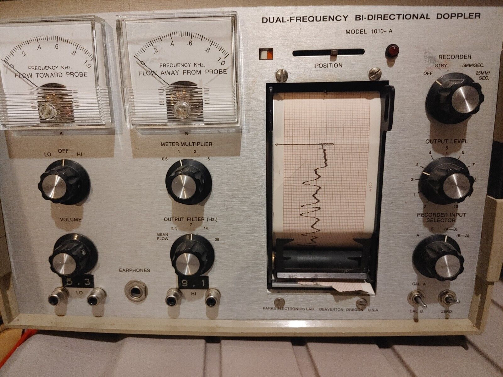 Parks Ultrasound (vascular )machine | Ultrasound Machines - Guide & Reviews