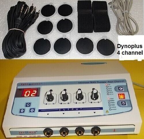 Dynoplus/Electro.therapy 4 Channel Machine LED Display Carbon Pad ...
