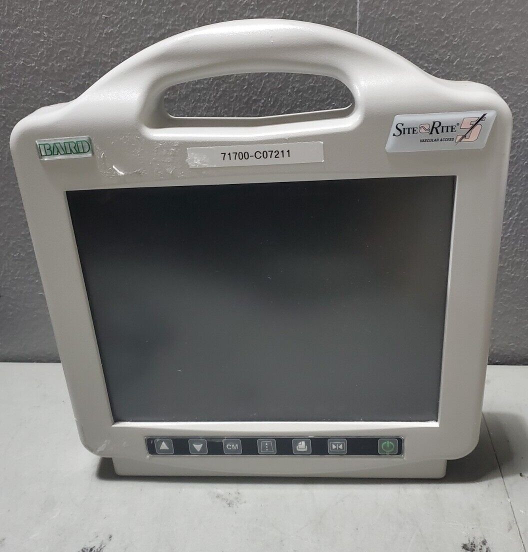 BARD SITE RITE 5 PORTABLE VASCULAR ACCESS ULTRASOUND MACHINE Untested ...