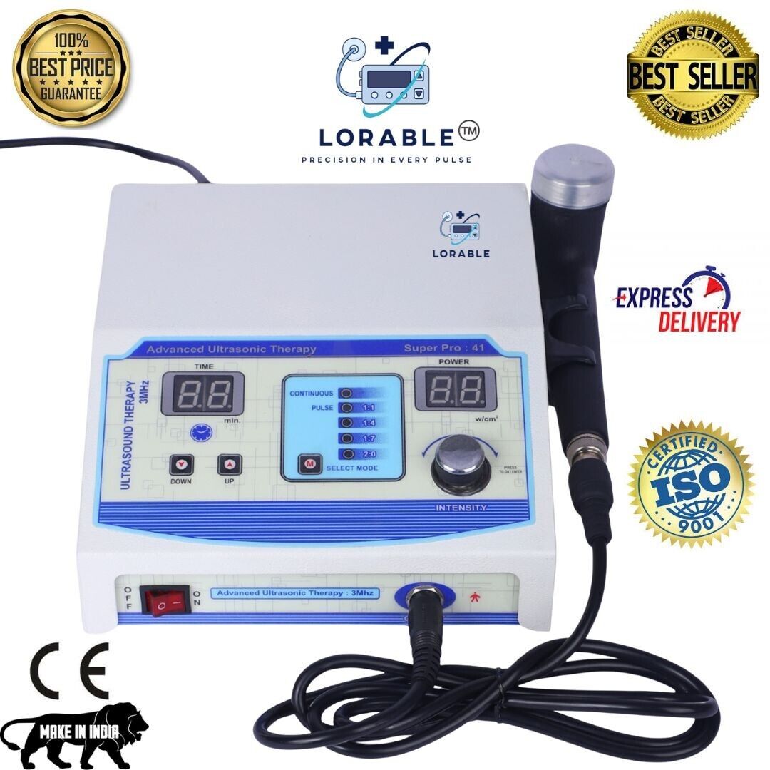 Professional Use Ultrasound Therapy Machine 3MHZ Portable Use Device ...