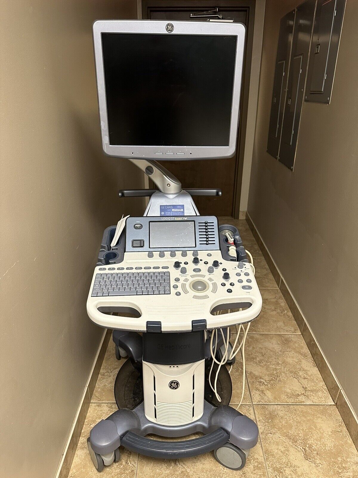 GE LOGIQ S7 Expert Vet Veterinary Ultrasound Machine | Ultrasound ...