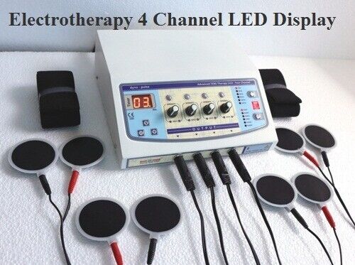 Electro.therapy Dynoplus 4 Channel Machine Digital LED Display Carbon ...