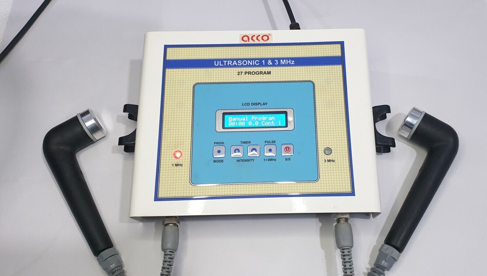 US Pro Ultrasound 1Mhz & 3Mhz Therapy Unit Ultra Physical Physiotherapy ...
