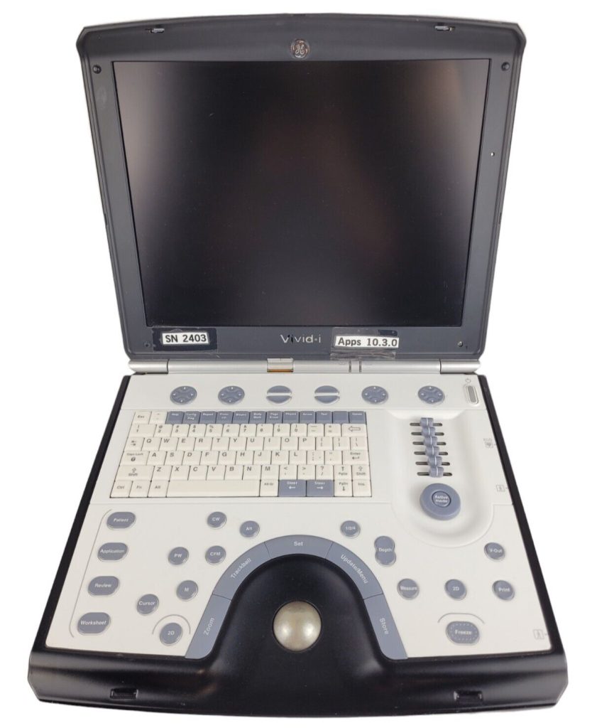 GE Healthcare Vivid I Ultrasound System Portable Ultrasound Machine ...