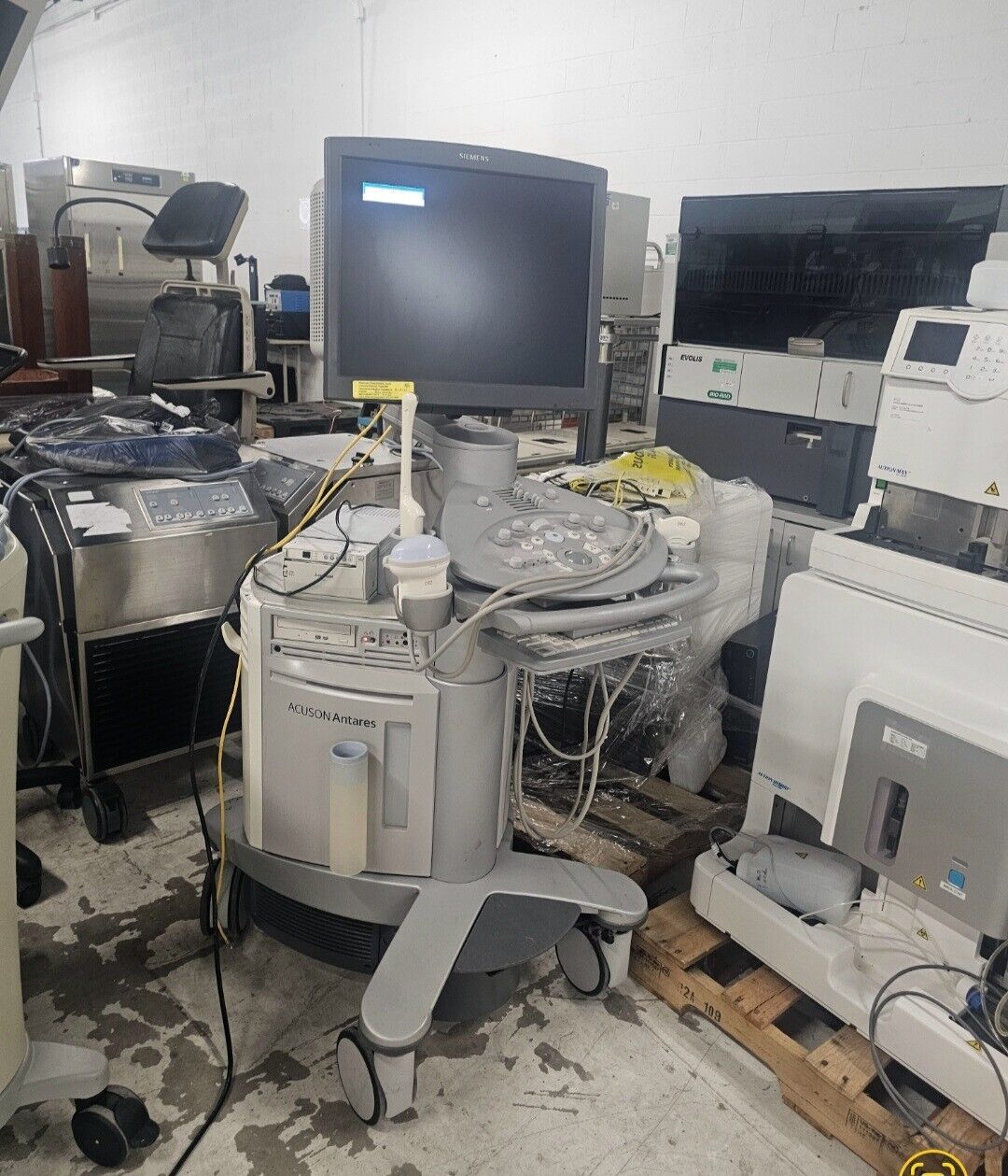 Siemens Antares Ultrasound Machine With Three Probes | Ultrasound ...